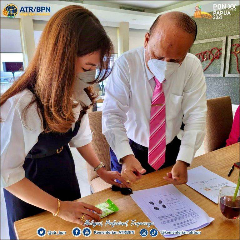 Kementerian ATR/BPN melalui Ditjen PSKP menginisiasi perdamaian antara ...