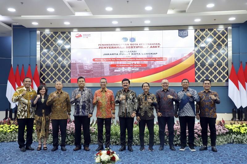 Menteri ATR/Kepala BPN Deklarasikan Jakarta Pusat Menjadi Kota Lengkap ... Menteri ATR/Kepala BPN Deklarasikan Jakarta Pusat Menjadi Kota Lengkap ...